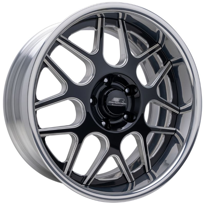 Billet Specialties TEC 7 Contrast Cut Black – Street Tech Wheels